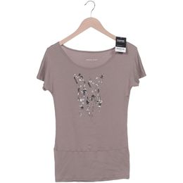 Marc Cain Damen T-Shirt, braun, Gr. 36