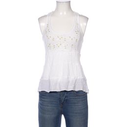 Hollister Damen Bluse, weiß, Gr. 34