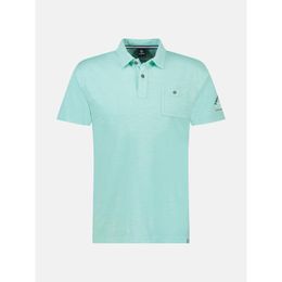 Lerros Poloshirt »Poloshirt in weicher, gewaschener Jerseyqualität« ICED MINT XL XL Verwaschene Optik