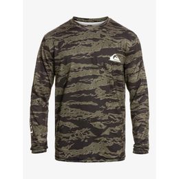 Quiksilver Neopren Shirt »Omni Session« Grape Leaf Tiger Camo S/172 - 177 cm & 61 -70kg S/172 - 177 cm & 61 -70kg Passform: Loose Fit, weit und...