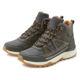 John Devin Schnürboots Stiefel, Stiefelette, Wanderschuh, Outdoorstiefel VEGAN olivfarben 42 42 Sportliche Outdoor-Boots