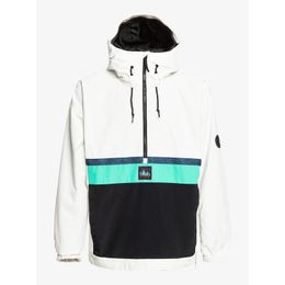 Quiksilver Snowboardjacke &raquo;Steeze&laquo; wei&szlig; XL XL Material: 10K Quiksilver-DryFlight -Technologie...