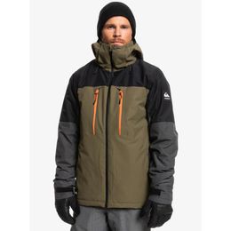 Quiksilver Snowboardjacke »Mission Plus« braun XL XL Material: 10K Quiksilver-DryFlight -Technologie...