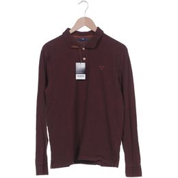 Gant Herren Poloshirt, bordeaux, Gr. 52