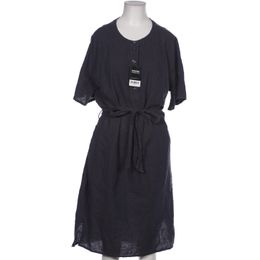 hessnatur Damen Kleid, marineblau, Gr. 40