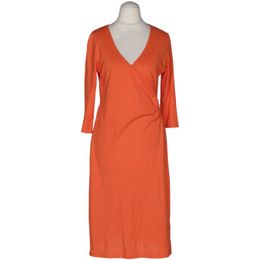 hessnatur Damen Kleid, orange, Gr. 36