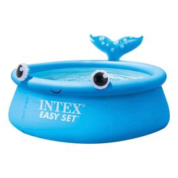 Intex 26102NP - Easy Set Pool - Jolly Whale (183x51cm) Planschbecken Quick-Up