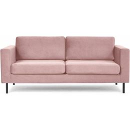 Tozzi Klassisches Sofa, universelles Design, Rosa - Konsimo