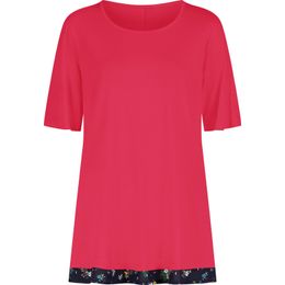 Damen 2-in-1-Shirt im Lagen-Look pink, Gr&ouml;&szlig;e 54