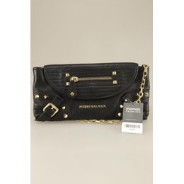 Balmain Damen Handtasche, schwarz, Gr.