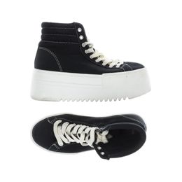 Bershka Damen Sneakers, schwarz, Gr. 37