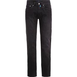 Pierre Cardin Antibes Jeans, Straight, für Herren, schwarz, 32/34