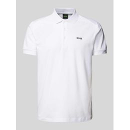 BOSS Green Poloshirt mit Label-Print Modell 'Paddy'