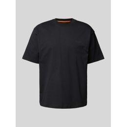 BOSS Orange Relaxed Fit T-Shirt mit Label-Print