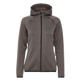 North Bend Fleece Jacket 'Berta' female Grey size 46