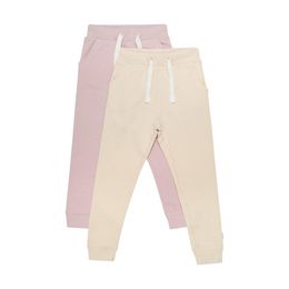 Minymo Pants girl Beige, Pink size 122