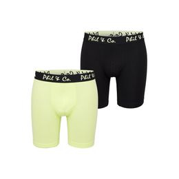 Phil & Co. Berlin Boxer shorts ' Long Boxer Briefs' male Black size XXL