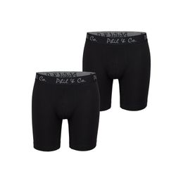 Phil & Co. Berlin Boxer shorts ' Long Boxer Briefs ' male Black size XXL