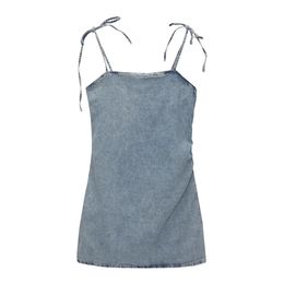 Pull&Bear Pull&Bear Kleid Damen Größe 42 blue denim