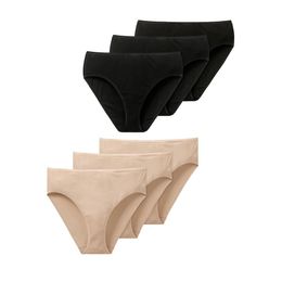 Schiesser Slip ' Essentials ' Damen Größe L schwarz