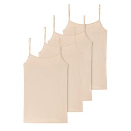 Schiesser Spaghettitop ' 95/5 Organic Cotton ' Damen Gr&ouml;&szlig;e XS beige