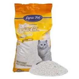 15 Liter LYRA PET® White Cat® Katzenstreu Bentonit mit Babypuderduft