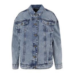 Urban Classics Between-Season Jacket female Blue size XXL