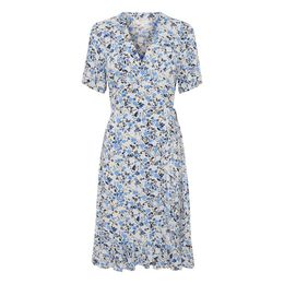 PART TWO Kleid 'Claire' Damen Größe 38 beige / blau / hellblau / schwarz Winterkleid