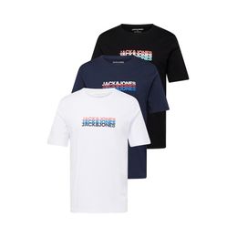 Jack & Jones Jack & Jones Shirt 'JJCyber' male Blue, Black, White size S