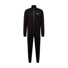 EA7 Emporio Armani Jogginganzug Herren Gr&ouml;&szlig;e XXL gold / schwarz