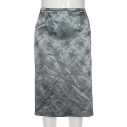 MaxMara Max Mara Damen Rock, blau, Gr. 42