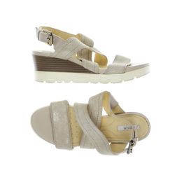 Geox Damen Sandale, beige, Gr. 35