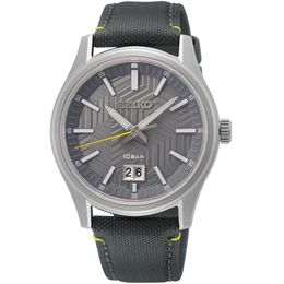 Quarzuhr Seiko "SUR543P1" Armbanduhren grau Damen Armbanduhr, Herrenuhr, Damenuhr, Datum, Saphirglas, Edelstahlarmband