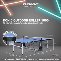 Donic Outdoor Roller 1000, blau - versch. Farben