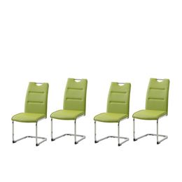 HTI-Living Schwingstuhl DannyC PU Gr&uuml;n