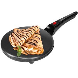 Zilan Cr&ecirc;pes Maker 20cm Antihaftbeschichtung Cool-Touch-Griff 800W
