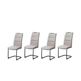 HTI-Living Schwingstuhl DannyC PU Cappuccino
