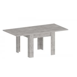 Esstisch Tecnos "JESI" Tische Gr. B/H/T: 90 cm x 75 cm x 90 cm, silberfarben (silber beton matt, silber matt) Esstische quadratisch