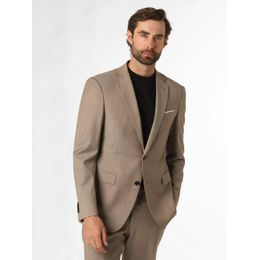 JOOP! Baukasten-Sakko Herren Modern Fit Wolle meliert, taupe