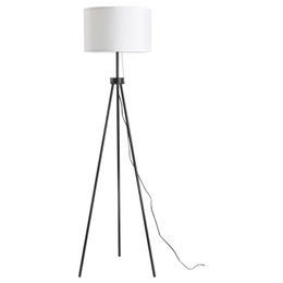 HOMCOM Tripod-Stehlampe schwarz, weiß 37 x 152 cm (ØxH)