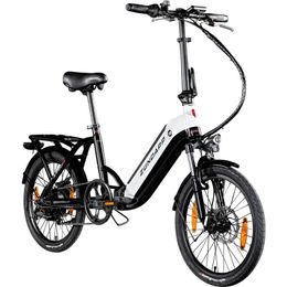 Zündapp Zündapp ZT20R Ebike 20 Zoll Klapprad für Erwachsene 145 - 185 cm mit 6 Gängen