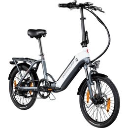 Zündapp Zündapp ZT20R Ebike 20 Zoll Klapprad für Erwachsene 145 - 185 cm mit 6 Gängen