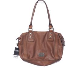 Fossil Damen Handtasche, braun, Gr.