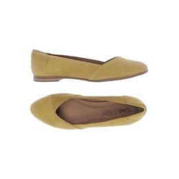 Toms Shoes Toms Damen Ballerinas, gelb, Gr. 38