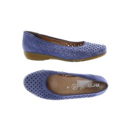 Ara Damen Ballerinas, blau, Gr. 37