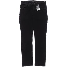 7 For All Mankind Damen Jeans, schwarz, Gr. 34