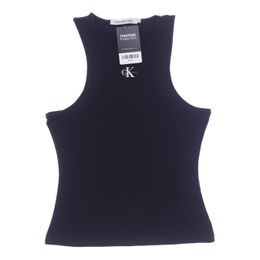 Calvin Klein Jeans Damen Top, schwarz, Gr. 34