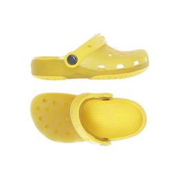 Crocs Damen Kinderschuhe, gelb, Gr. 27