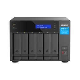 Qnap TVS-h674-i3-32G 6-Bay 1TB Bundle mit 1x 1TB Ironwolf ST1000VN008