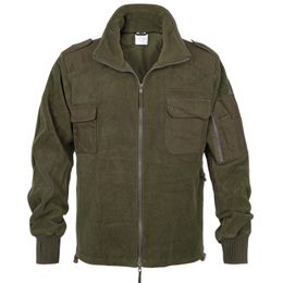 Fleecejacke 320 oliv, Gr&ouml;&szlig;e M